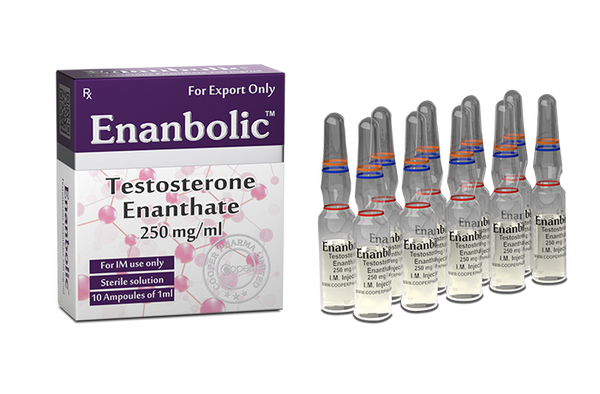 ENANTATO DE TESTOSTERONA 10 AMP (250MG) – COOPER PHARMA LTD.